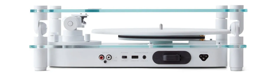 透明ターンテーブル：ミニマルなデザインと最先端のオーディオの融合 | Ubergizmo JAPAN